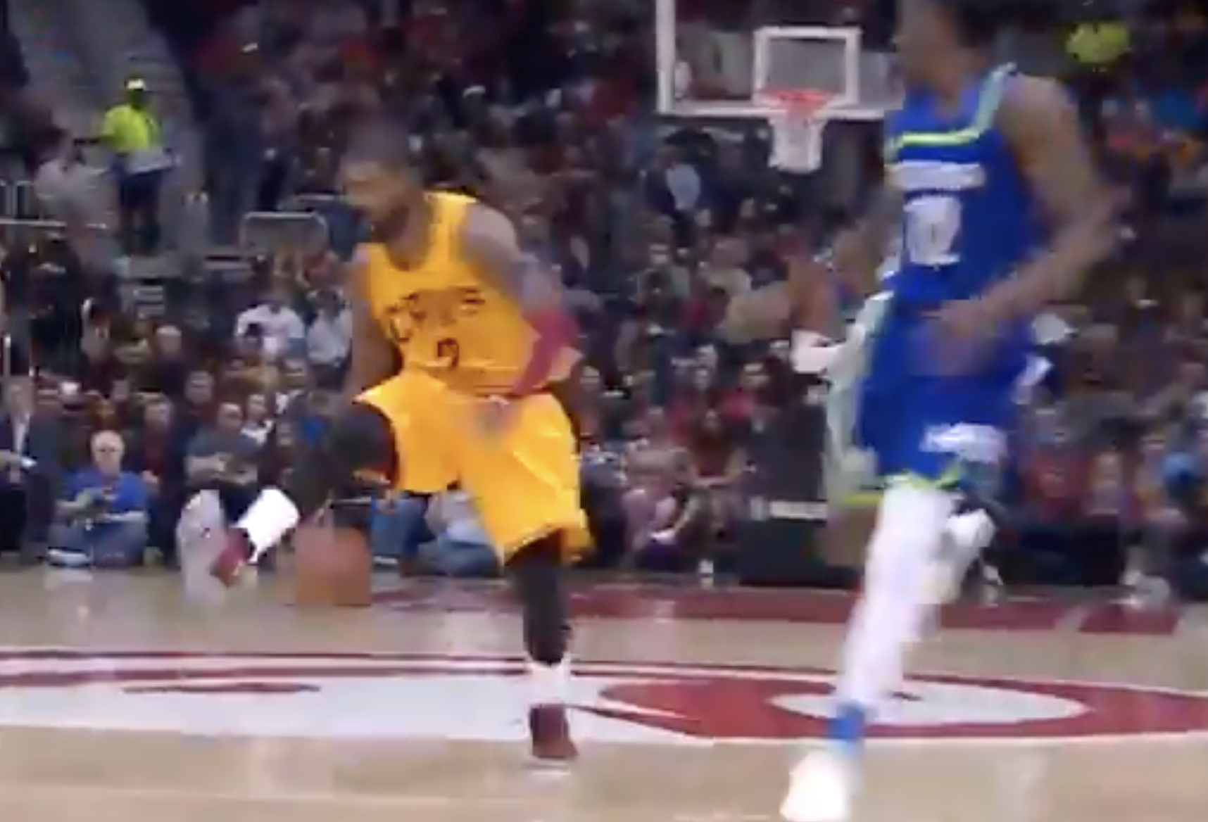 WATCH: Kyrie Puts on Dribbling Show in Atlanta – SLAM