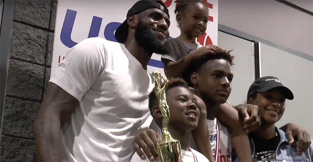 Bronny James Leads North Coast Blue Chips to National Championship 🏆 – SLAM