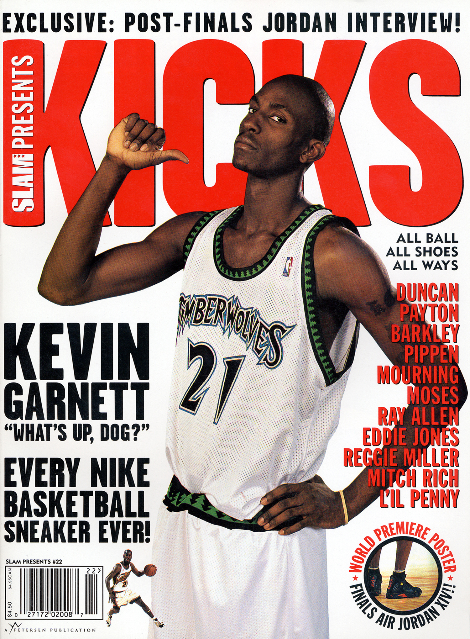 How Kevin Garnett’s SLAM Presents KICKS Vol. 1 Cover Changed One ...