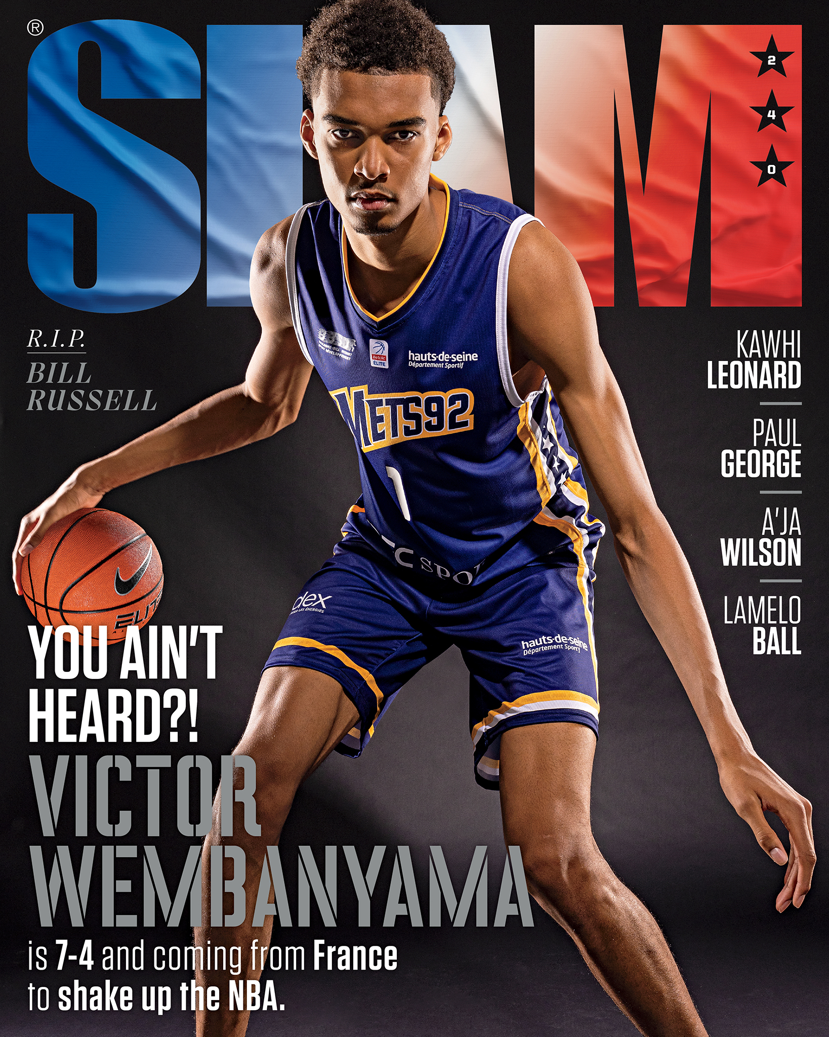 Read our SLAM 240 Cover Story on No. 1 NBA Draft Pick Victor Wembanyama ...