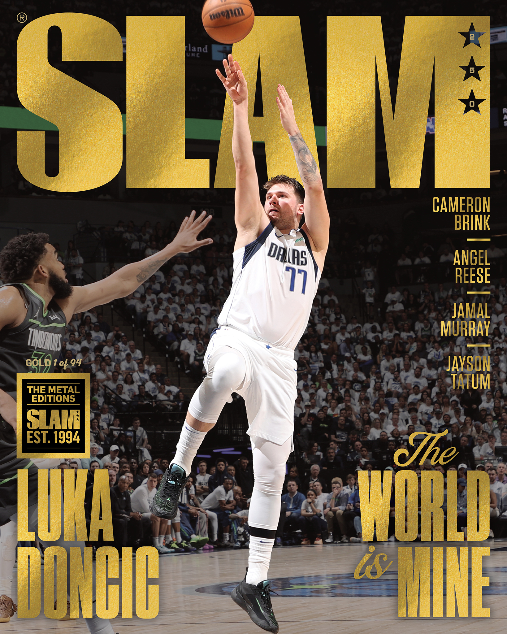 The World is Mine: Luka Doncic Covers SLAM 251 – SLAM