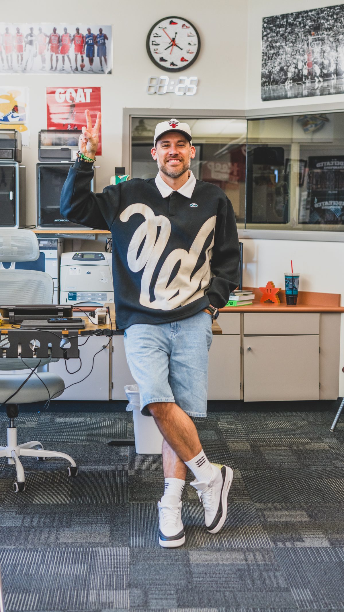 Andrew Dutton's Classroom Sneaker Series Bridges Both of His Passions